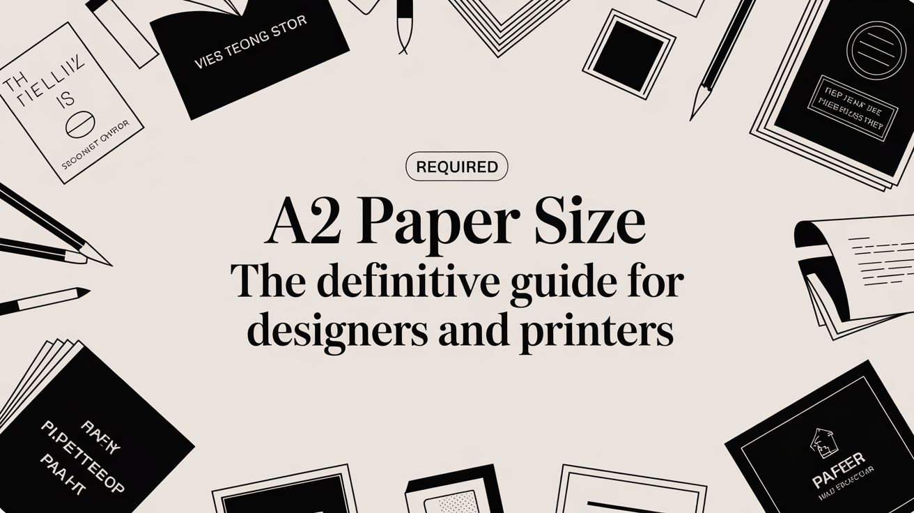 A2 Paper Size The Definitive Guide for Designers and Printers – LitPDF